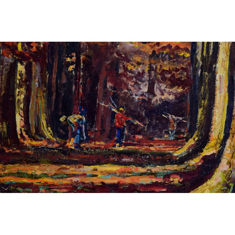 Machado Antiguidades :: Quadro - Wim Van Dijk - "Sinfonia de Outono"